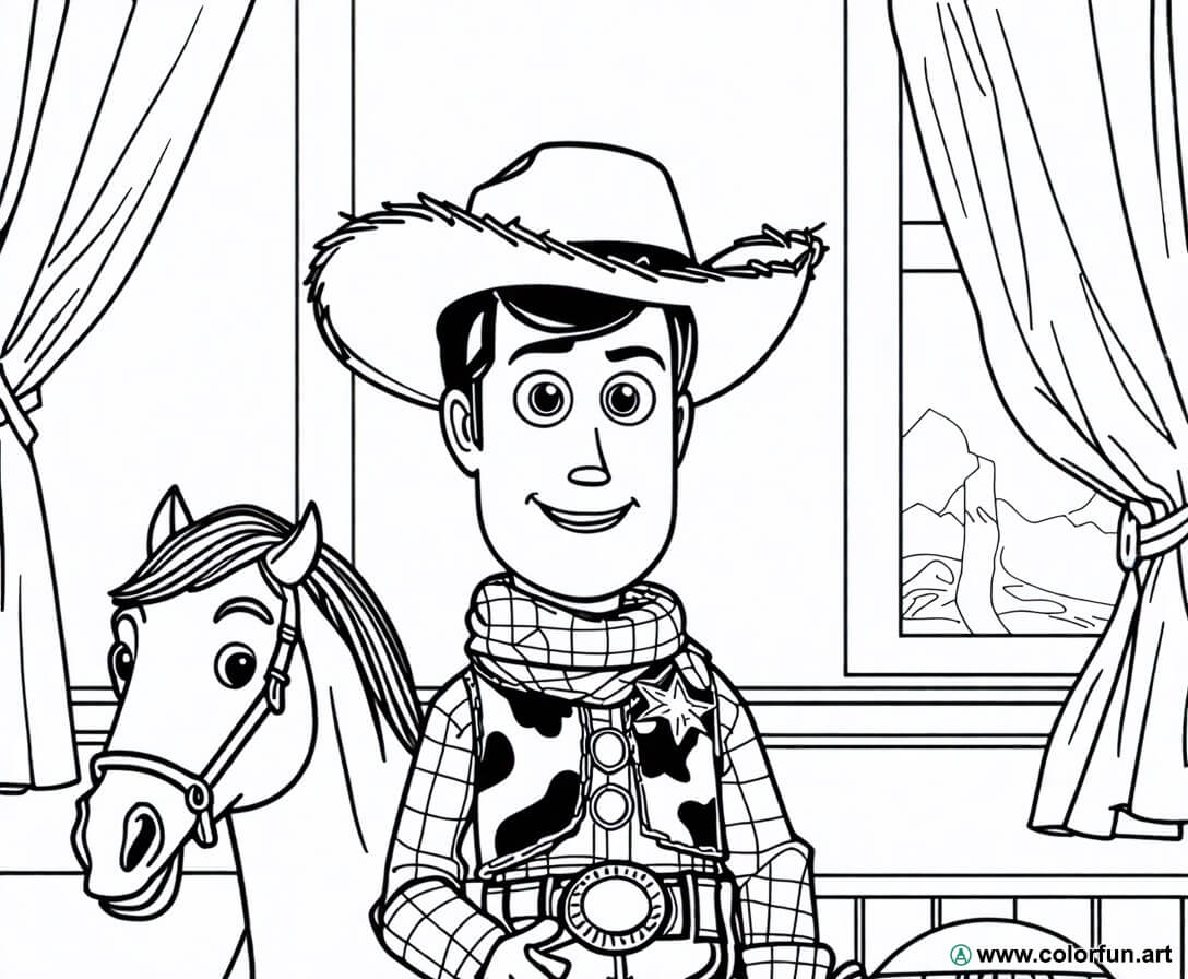13 Planșe De Colorat Inspirate De Toy Story - Desene de colorat ...