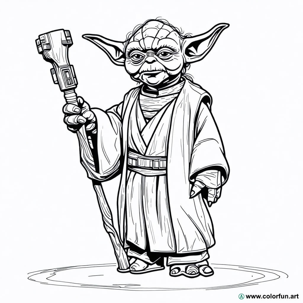 Planșă de colorat cu personaje din Star Wars Descărcați sau tipăriți ...